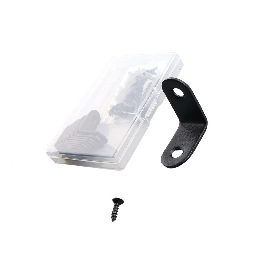 10 шт. Г-образные угловые скобы из нержавеющей стали для соединения досок, 20