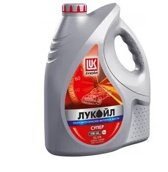 ЛУКОЙЛ Genesis Armortech HK 15W-40 5 литров Моторное масло для авто