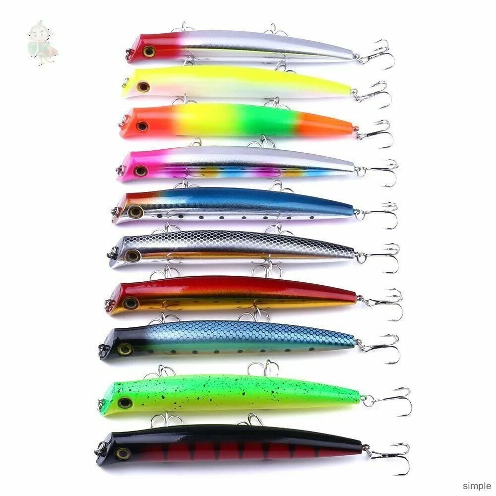 Воблер Дартер Strike Pro Darter-R Queen 120 (120мм/17,5гр) Clown Silver