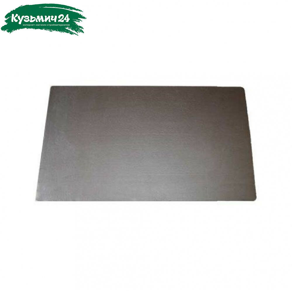 Плита печная сборная цельная ПЦ, серая, для установки в печи, 10х410х710 мм, 1 шт.