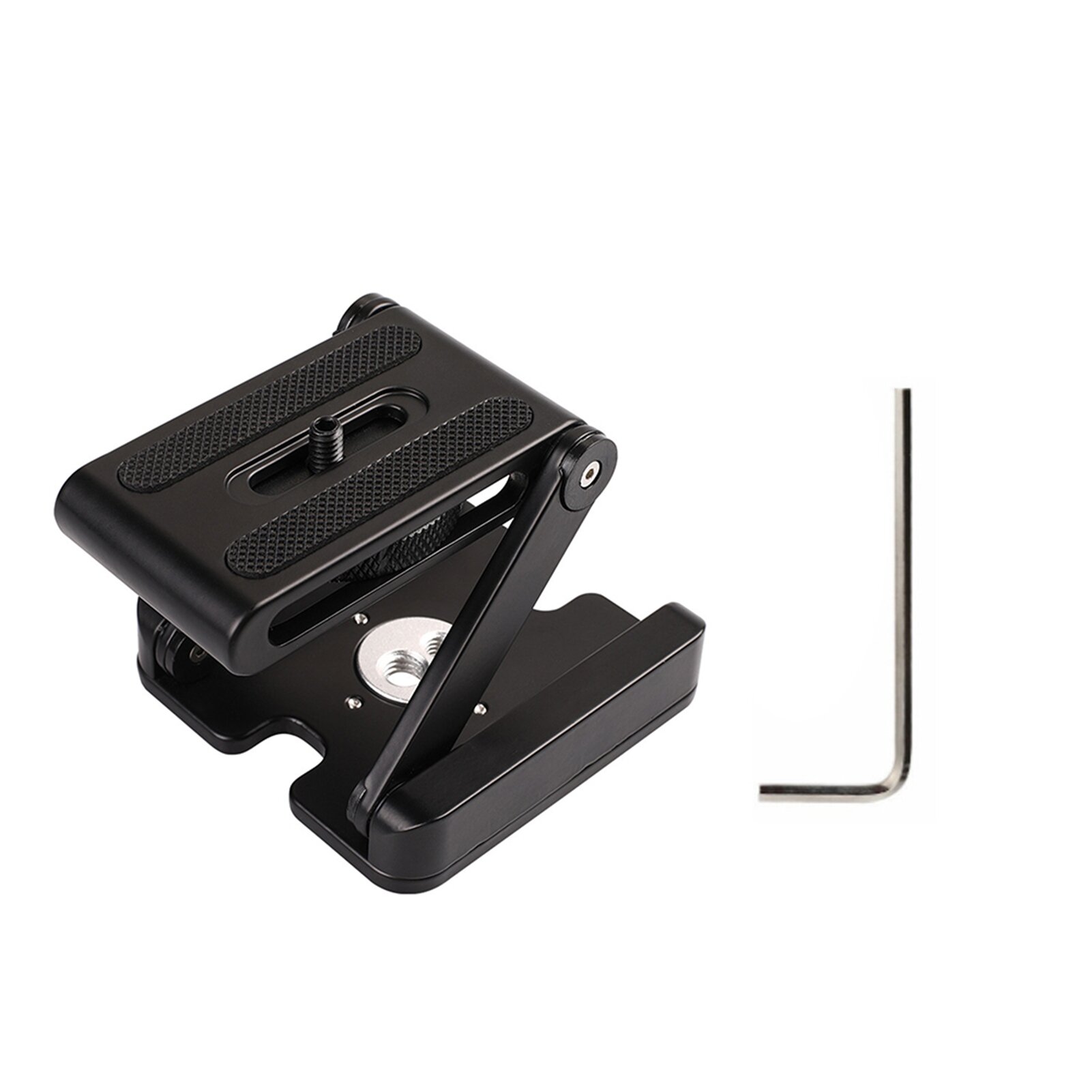 Алюминиевая головка штатива Z Flex Tilt грузоподъемностью 2 кг с универсальным винтовым уровнем 1/4 3/8 для крепления камеры DSLR