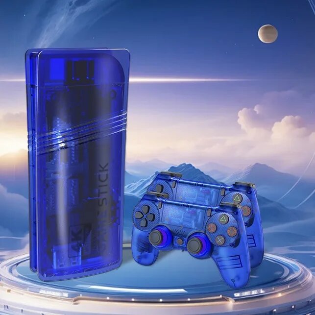 4K TV Game Stick GS5 MINI Игровая консоль 64G Встроенный 30000 игр Беспроводной контроллер Геймпад Ретро Портативная игровая консоль