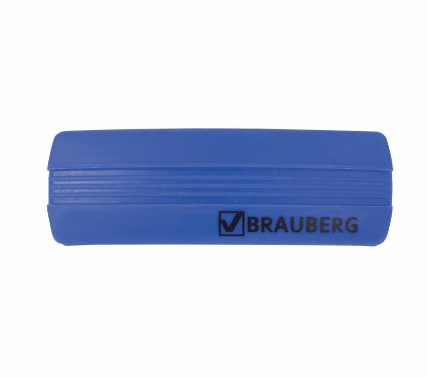 Стиратель магнитный для магнитно-маркерной доски (55х160 мм), упаковка с подвесом, BRAUBERG