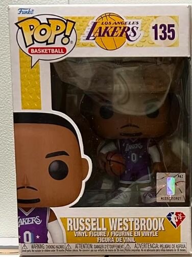 (№135): ! Basketball. NBA. Лос-Анджелес Лейкерс: Рассел Уэстбрук (Russell Westbrook), №135