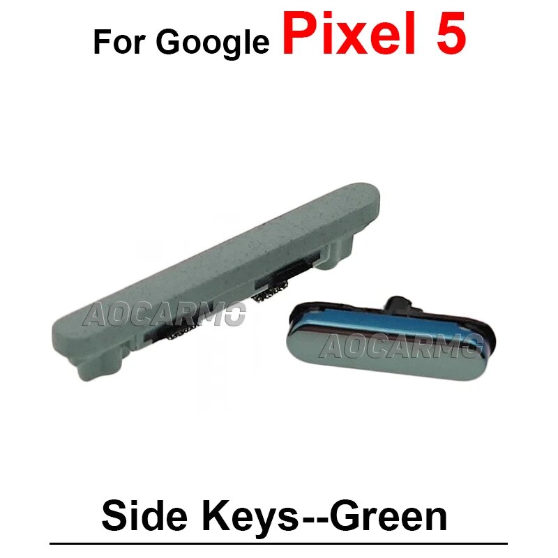 Запасные части для боковых кнопок для Google Pixel 5 6 6Pro Pixel 5--Green