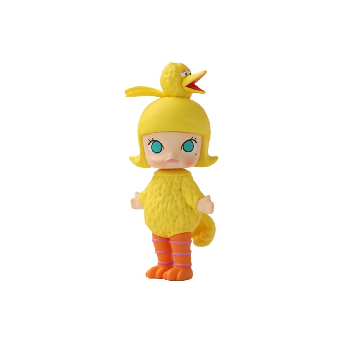 POP MART Молли Kennyswork Big Bird STS Exhibition EDITION Прозрачный Слепой Бокс с Карточкой 100%
