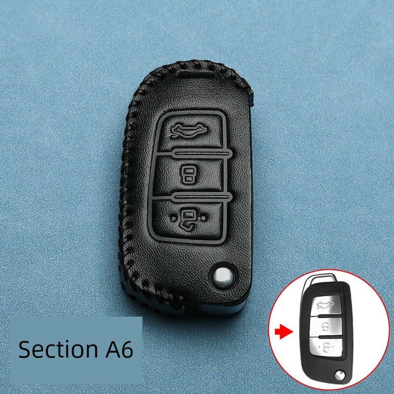 Складной чехол для ключей A6 с номером от потери для автомобильных пультов
