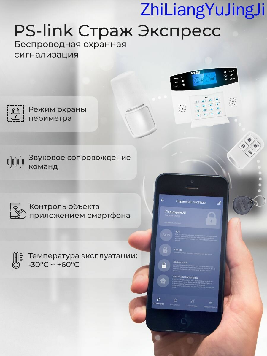 Комплект охранной системы для дома