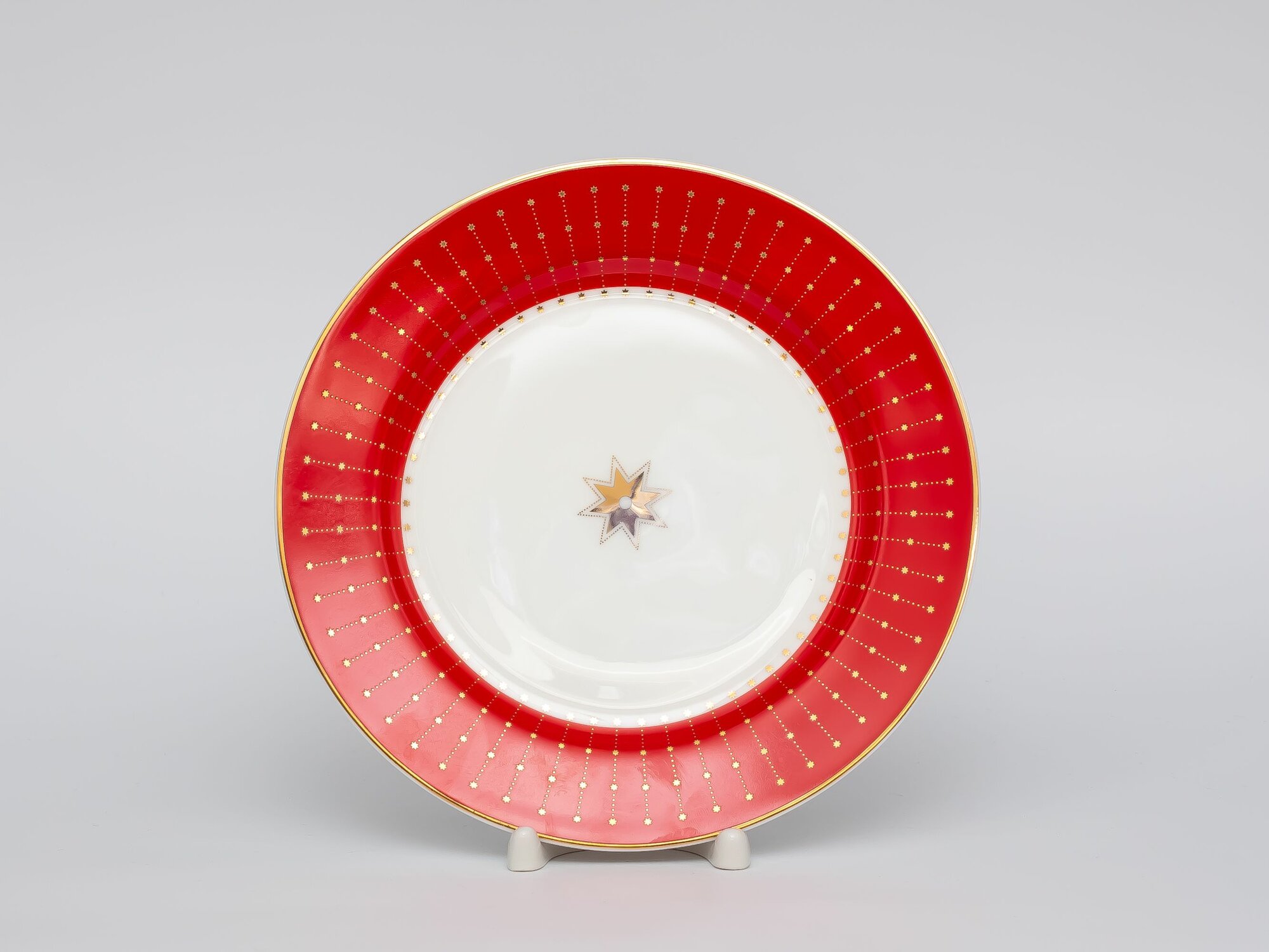 Тарелка плоская 20 см ф. Стандартная-2 рис. Скарлетт