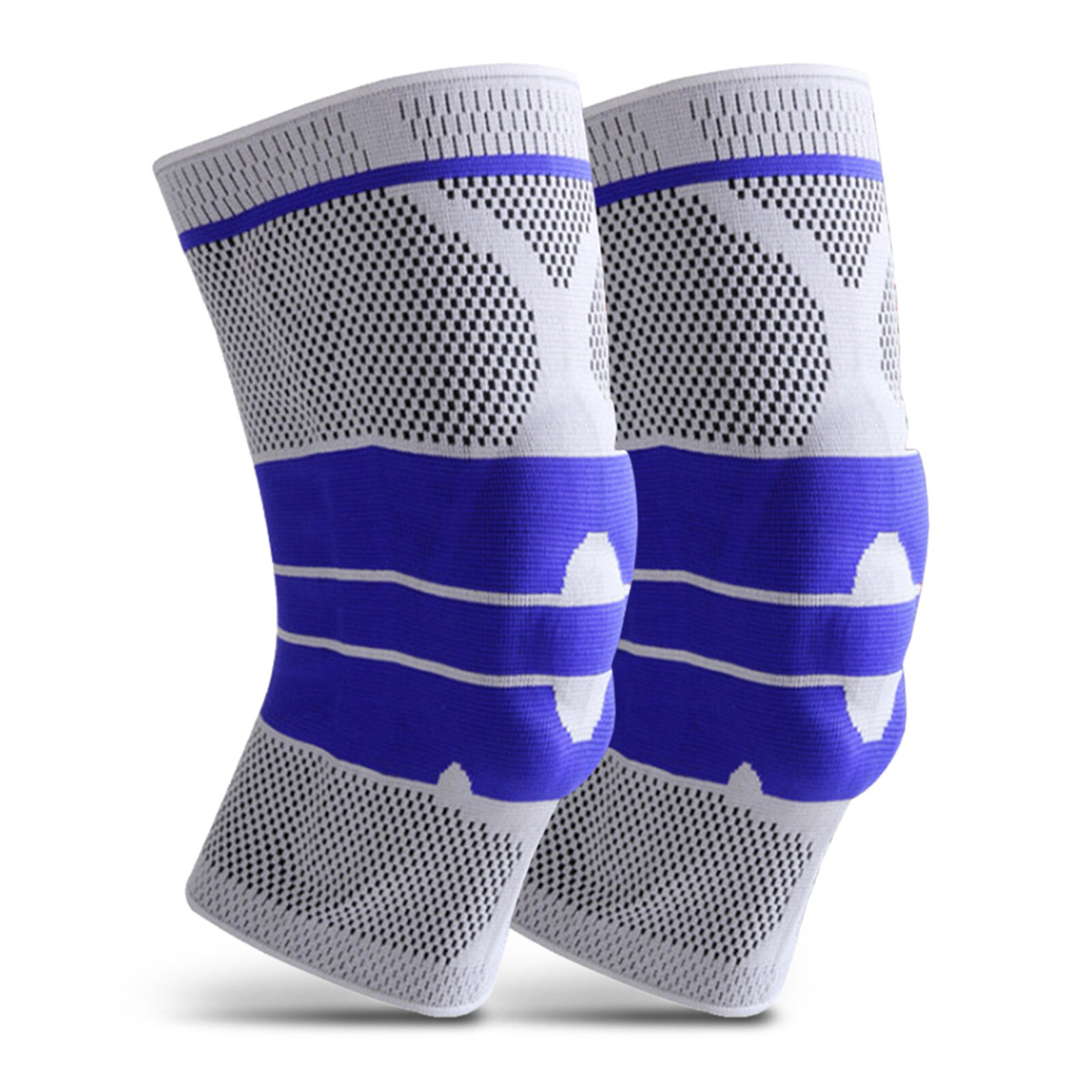 Кожаные налокотники для защиты колен с силиконовым гелем и пружиной для фитнеса, мягкие дышащие защитные налокотники, эластичные подтяжки для колен, поддержка колен для волейбола, футбола, танцев, йоги, тенниса, бега, велосипедного спорта, альпинизма,