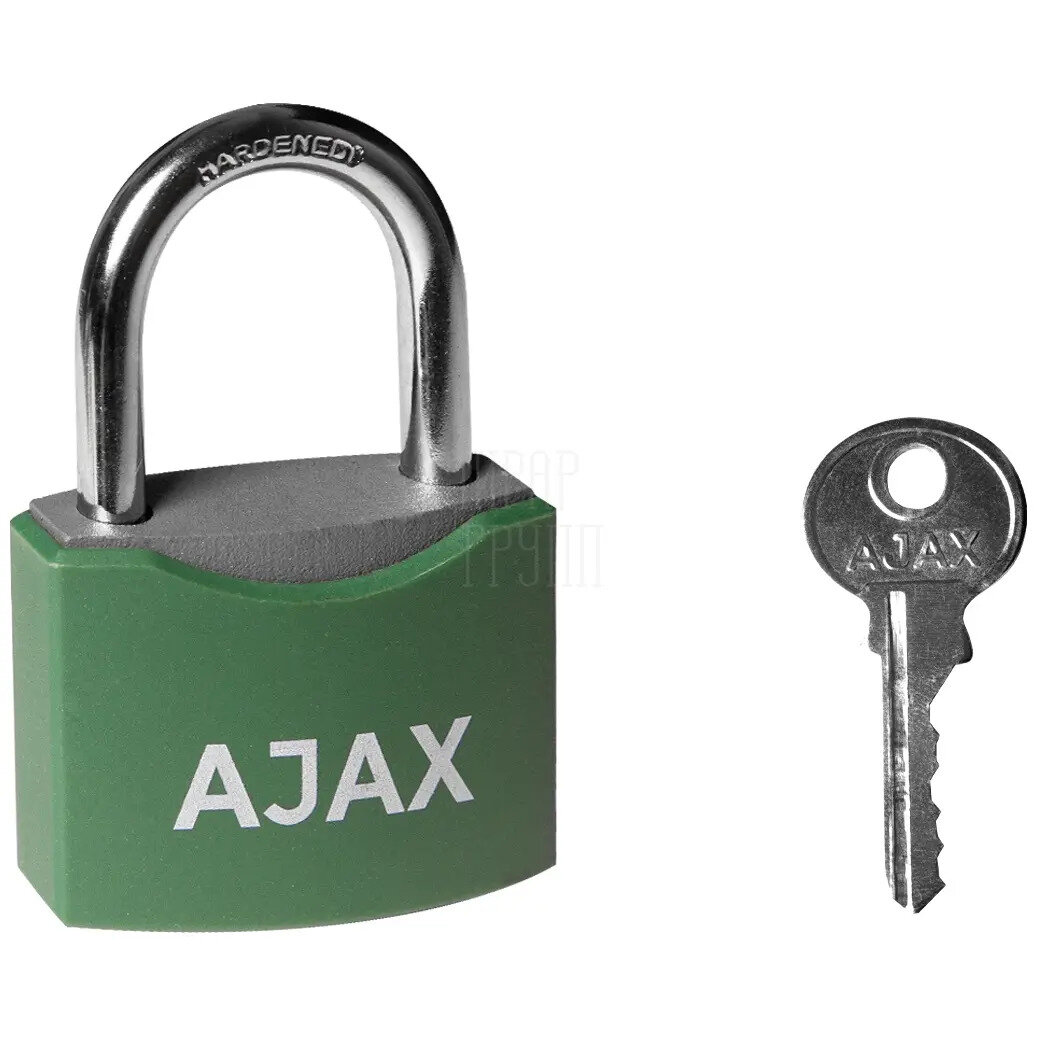 Замок Ajax (Аякс) навесной PD-0538 3 key никель