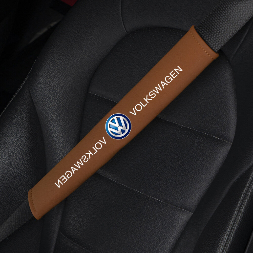 Защитный накладка на плечевой ремень с логотипом Mercedes-Benz, удлиненная кожаная, удобная и дышащая накладка на плечевой ремень