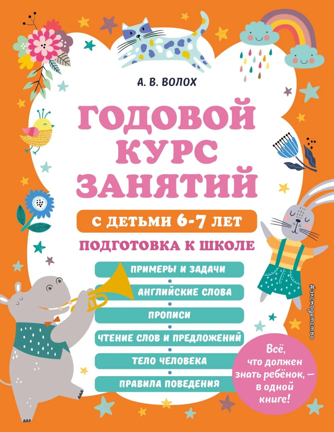 Годовой курс занятий с детьми 6-7 лет. Подготовка к школе [Цифровая книга]