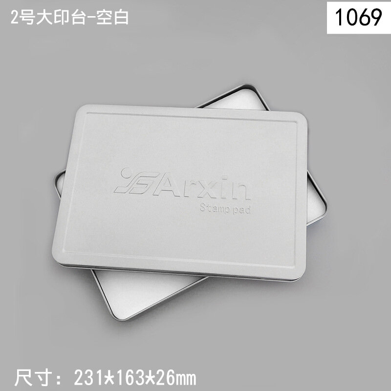 Большой быстросохнущий штемпельный блок красного и черного цветов, для отпечатков рук и ног, квадратный штемпельный блок, большая заготовка для штампа, многоцветный штемпельный блок.