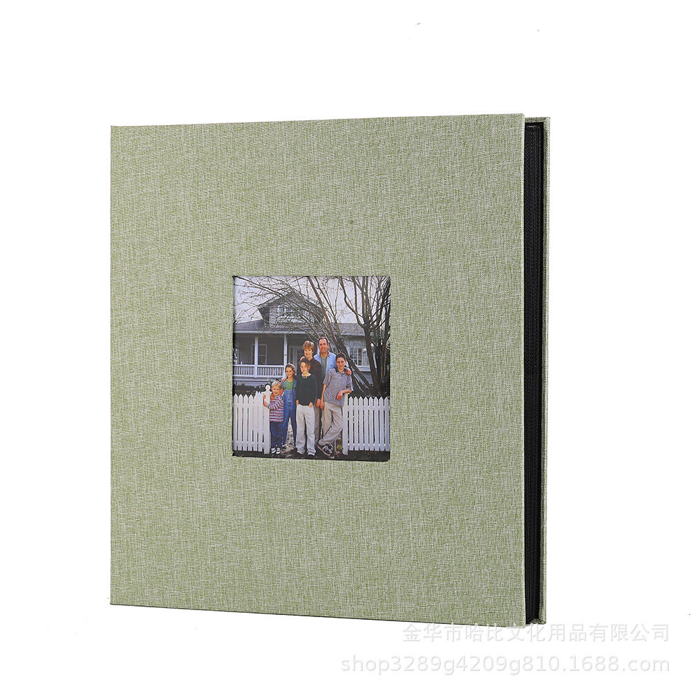 Фотоальбом с мешковатой обложкой от производителя, книга для хранения фотографий, большой объем, коллекция семейных фотографий, 6inch PP вставных карманов для фотоальбома