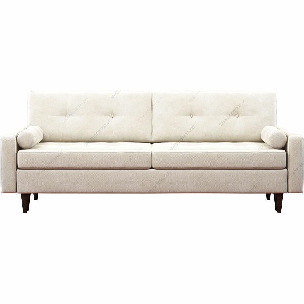 Диван еврокнижка Leticiya А Джой А3 велюр белый