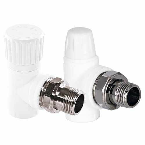 Комплект TEBO C-TB №12 3/4 (клапан запорный угловой 25x3/4, вентиль угловой 25x3/4) 030061152