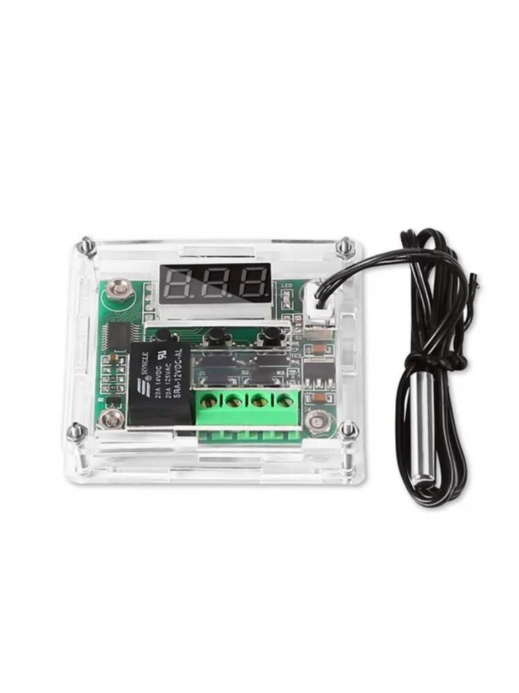 Meteai Терморегулятор/термостат Для водопровода, Для газового котла, черный, зеленый