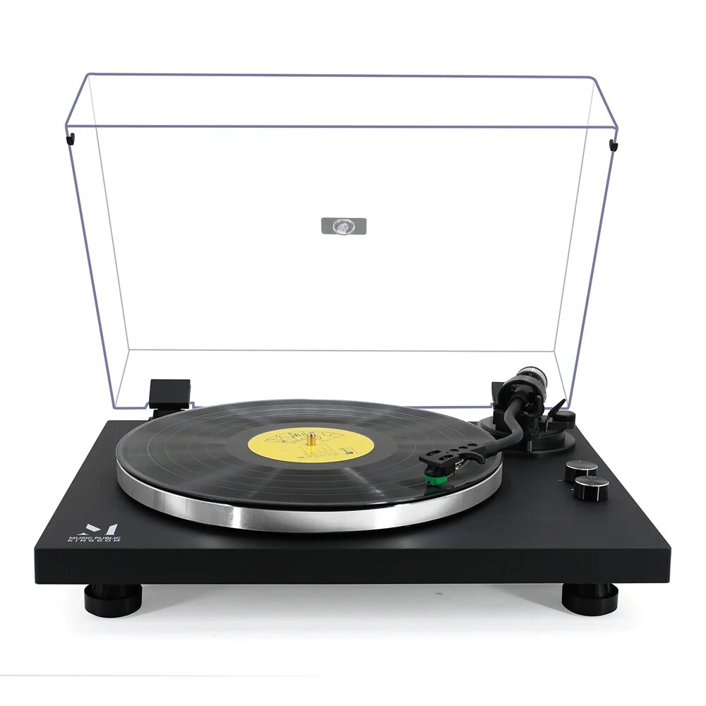 Проигрыватель Music Public Kingdom TT62AT, Bluetooth, алюминиевый диск, ременной привод