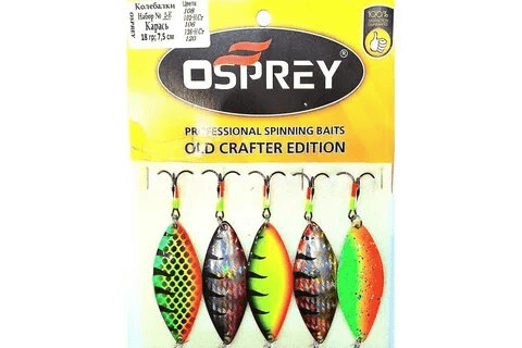 Блесна колеб. Osprey Карась 18гр 7,5см №2K 1шт.