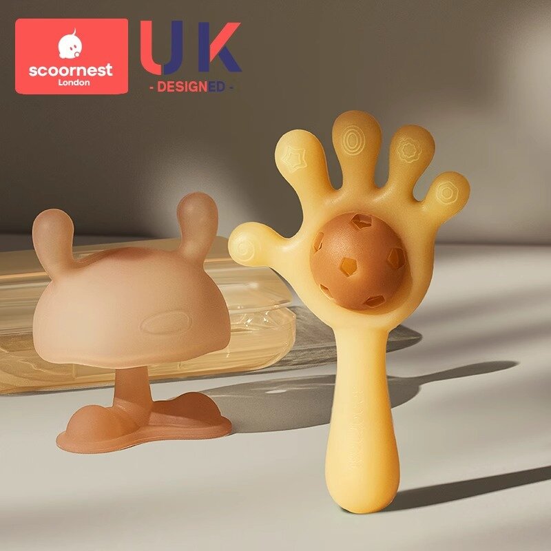 Игрушка-погремушка для рук Kechao для младенцев от 0 до 3 месяцев, для новорожденных от 1 года, для детей от 6 до 12 лет, раннее развитие, игрушка для прорезывания зубов