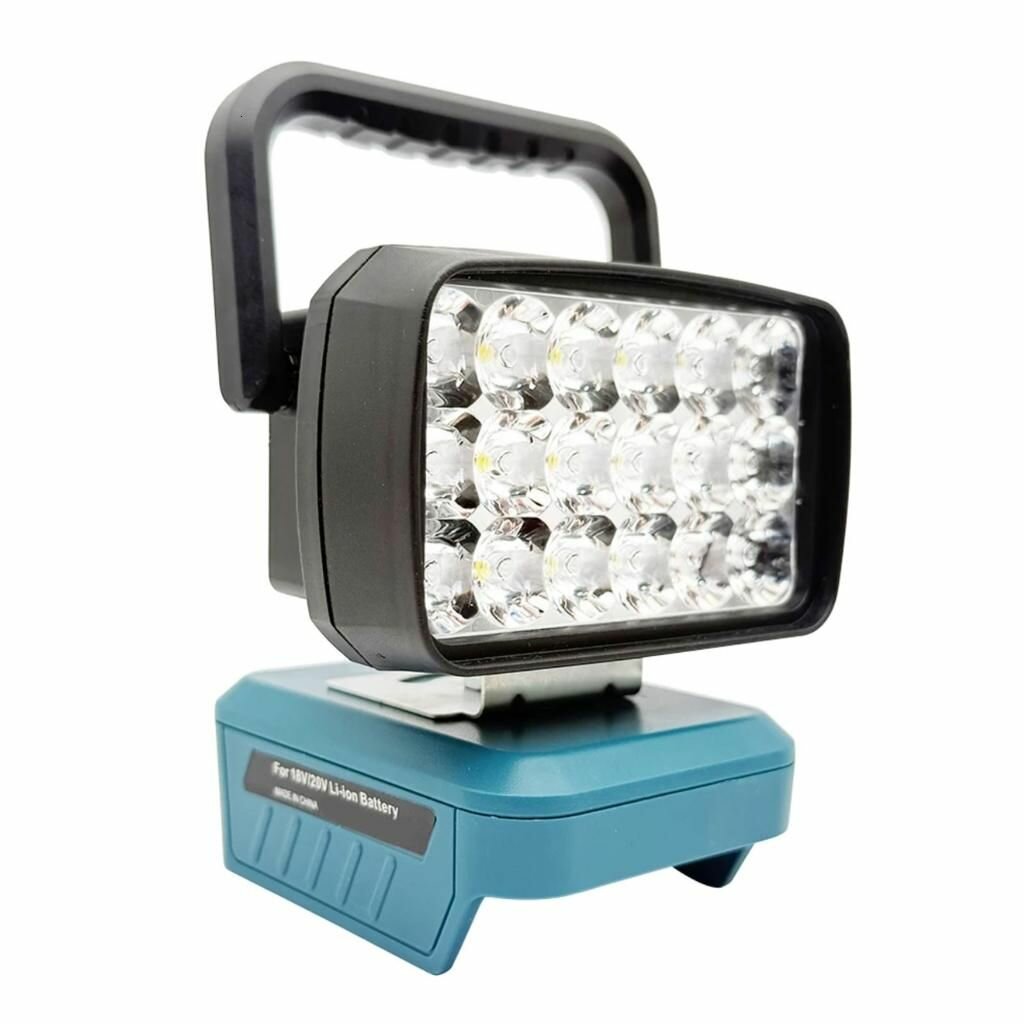 1800 люмен LED рабочий фонарь 18В, Синий MKT