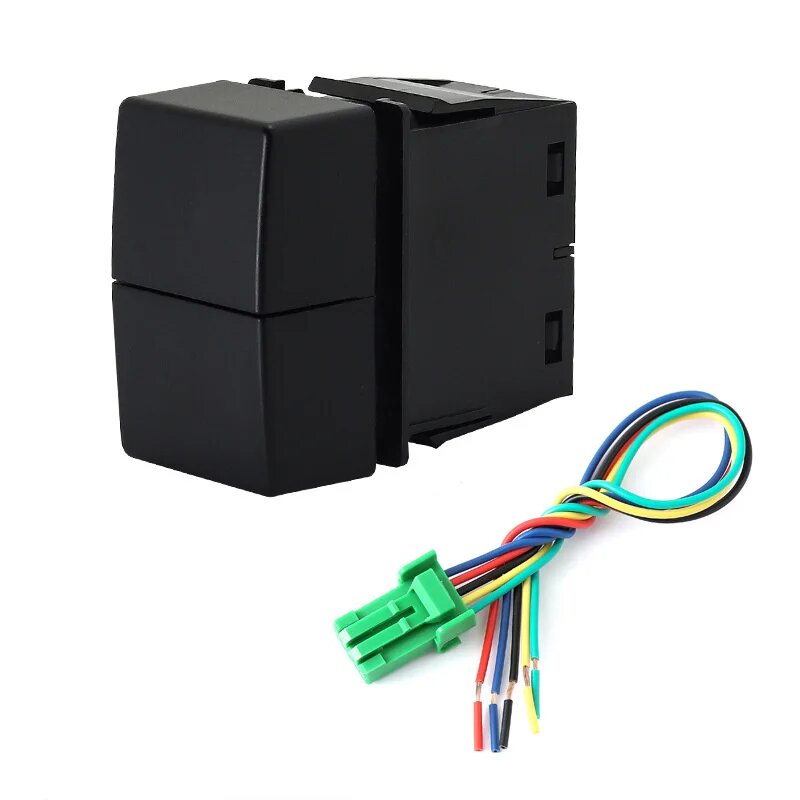 1 шт. автомобильный светодиодный светильник DRL, радарное зеркало с подогревом, передние и задние противотуманные фары, кнопка переключения для Honda City XRV Vezel Odyssey Fit 2014-2020 No Pattern