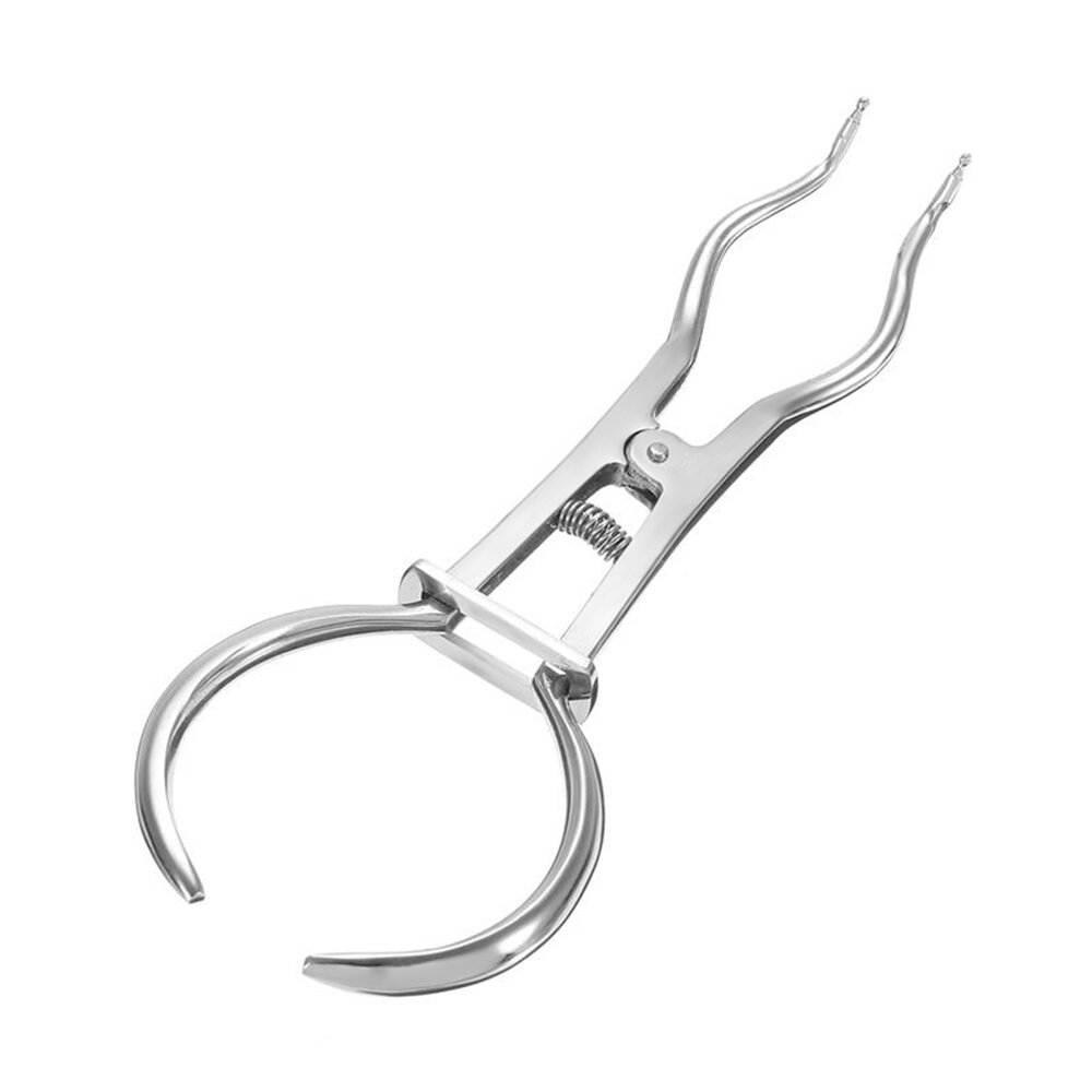 1 Набор Перфоратор для резиновой плёнки зубной, Пунчер, Плоскогубцы для ухода за зубами, Материал для ортодонтии, Устройство для лаборатории стоматолога, Инструмент с сумкой для хранения, 9 verschillende размеров Клещи для резиновой плёнки, Стainless