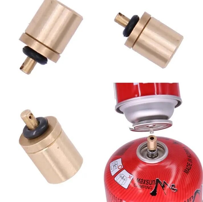 Адаптер для заправки газовых баллонов / переходник заправки туристических баллончиков