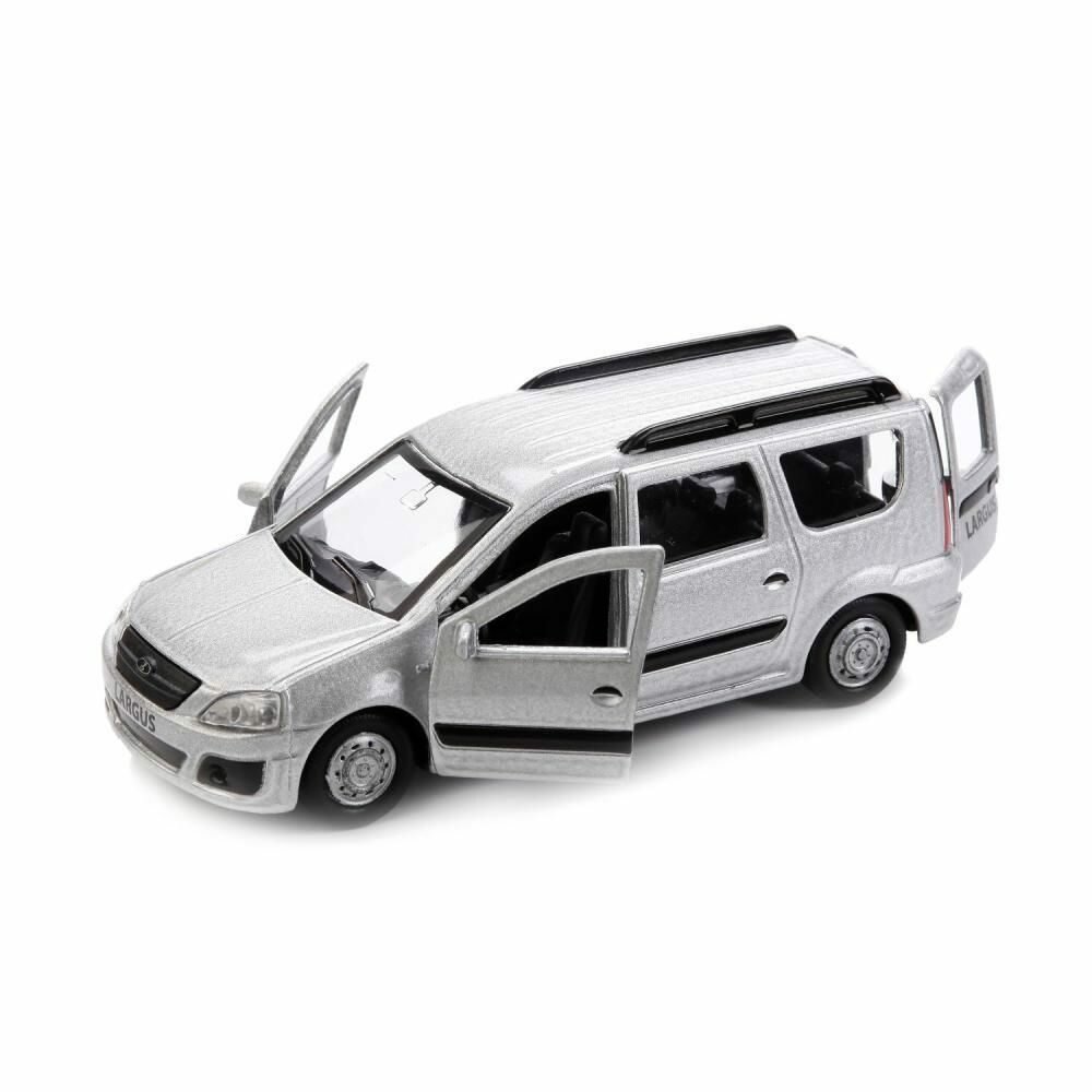 Технопарк Машина Lada Largus 12 см серебро, металл 273008 SB-16-47-N(SL)-WB с 3 лет