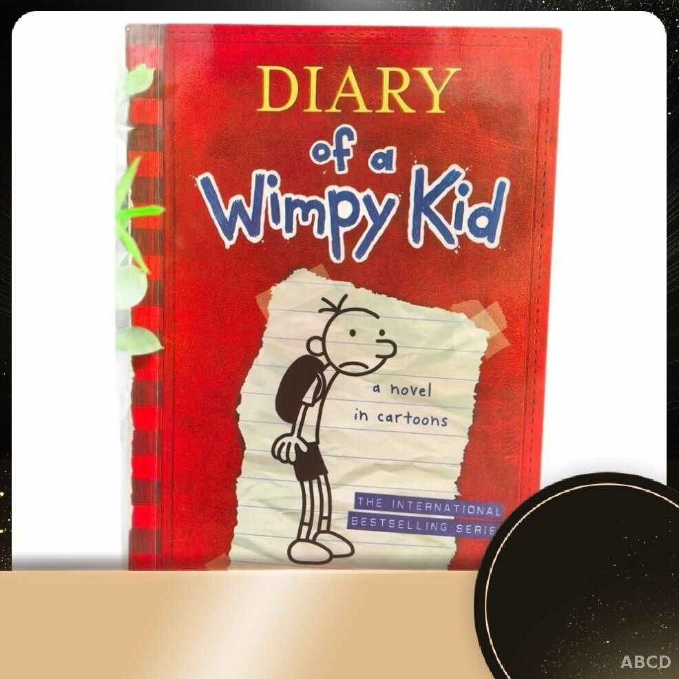 Бестселлер для детей Diary Of A Wimpy Kid юмористический комикс в формате дневника