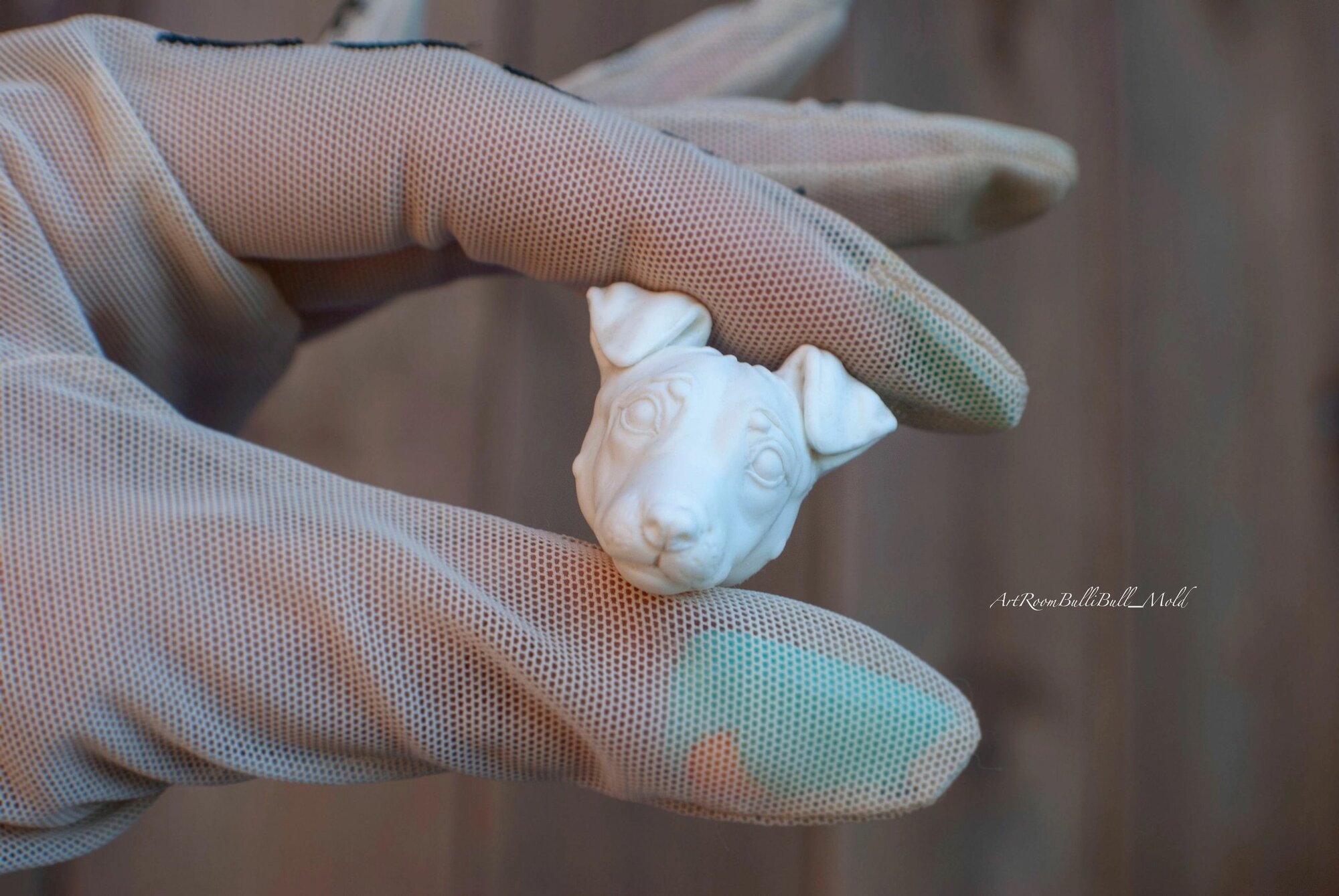 Джек рассел терьер, силиконовый молд (микро)