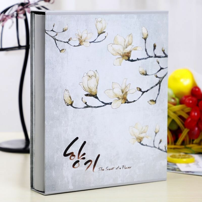 7-дюймовый фотоальбом на 200 листов в коробке, коллекция фотографий семьи и пары, 7inch ламинированных страниц для вставки, памятный альбом для детей