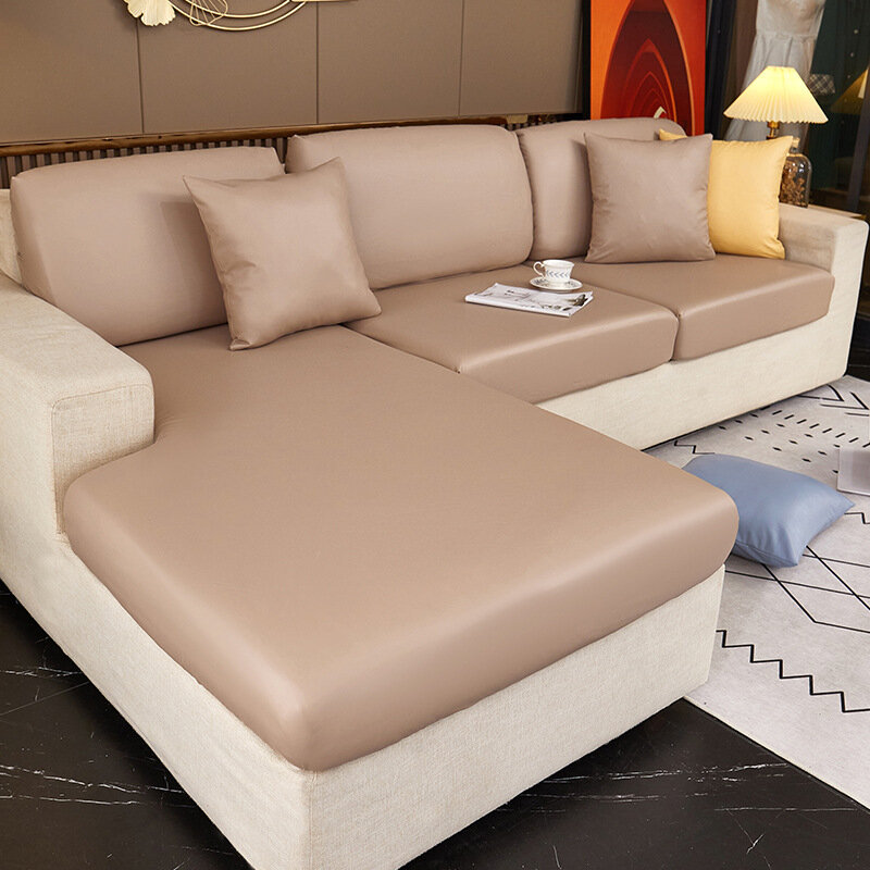 Водонепроницаемый чехол для дивана из технической ткани, полный комплект, подушки, комбинация для всех сезонов, кожаный чехол для дивана, фабричный чехол
