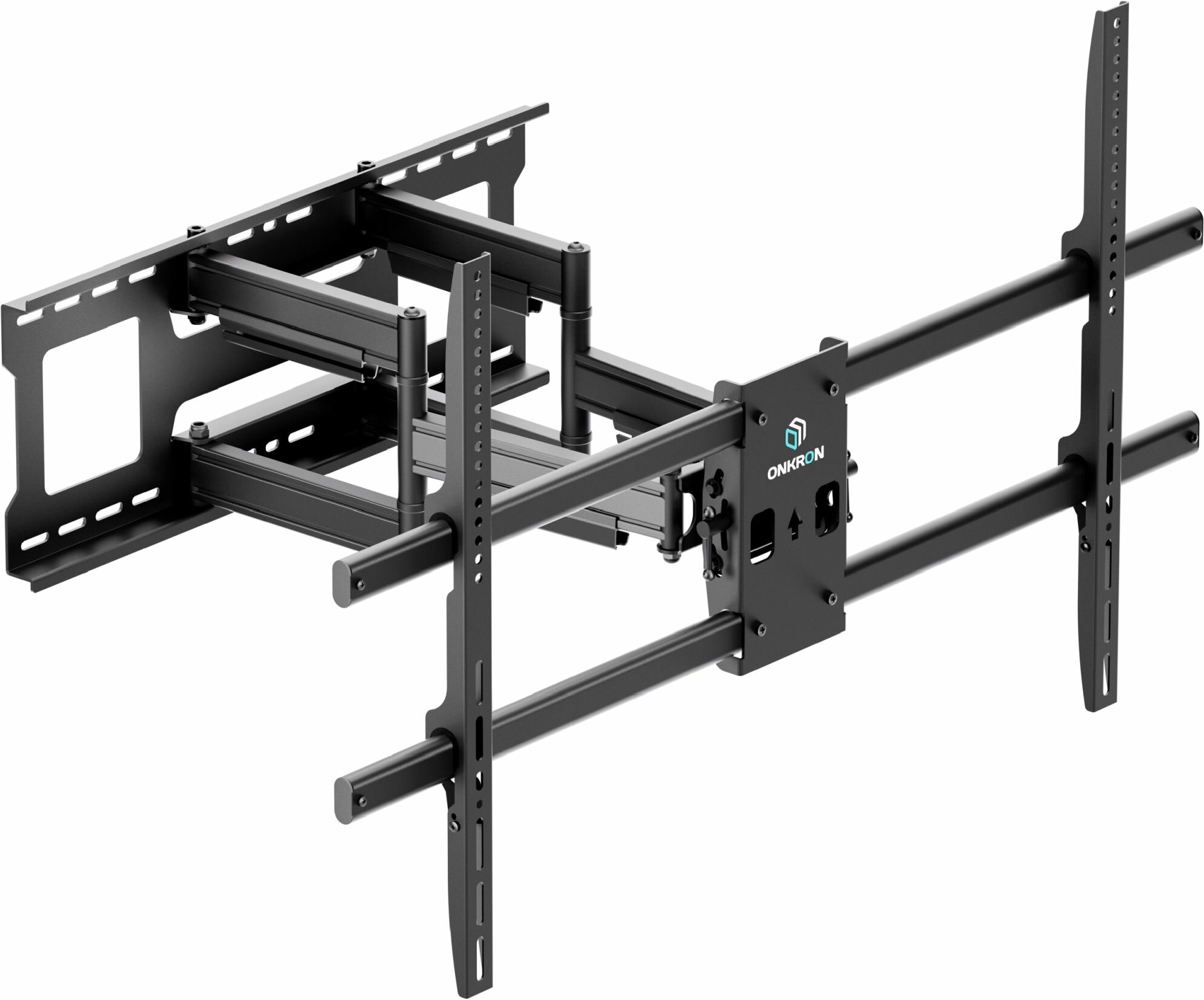 Кронштейн для телевизора Onkron M10 черный 42"-110" макс.100кг настенный поворотно-выдвижной и накло