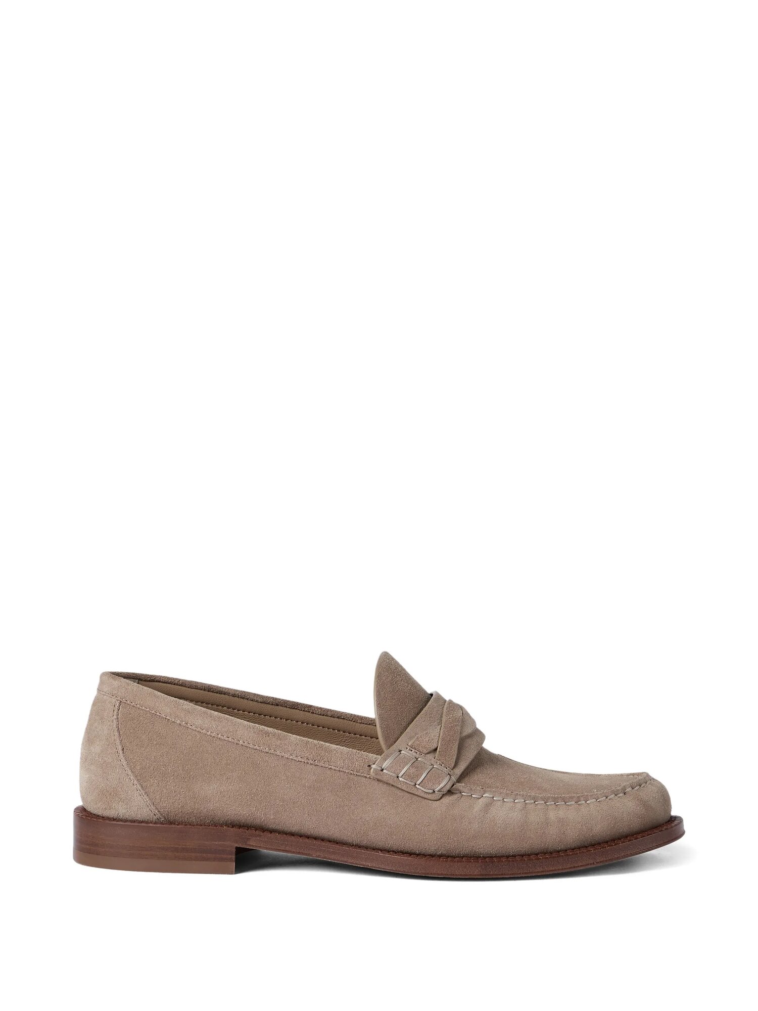 Лоферы Twisted suede loafers