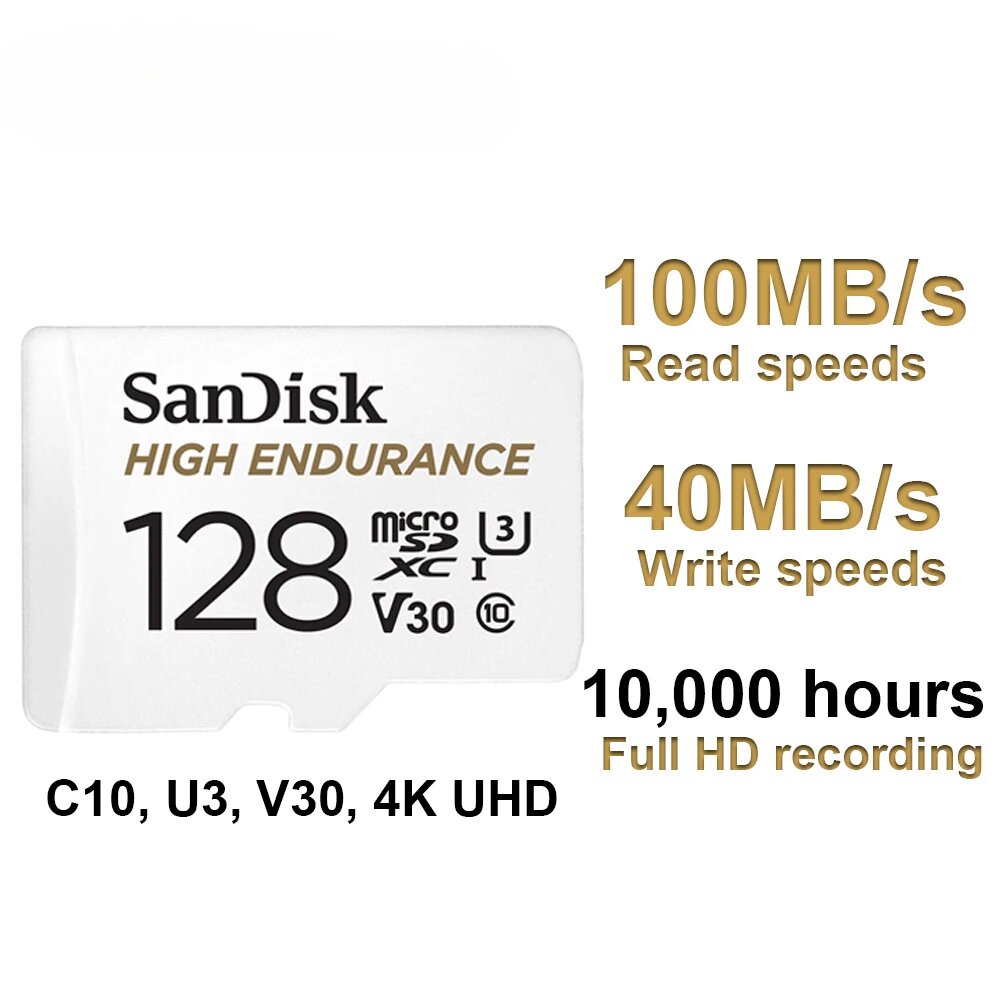 SanDisk High Endurance MicroSDXC карта памяти High Endurance-128G