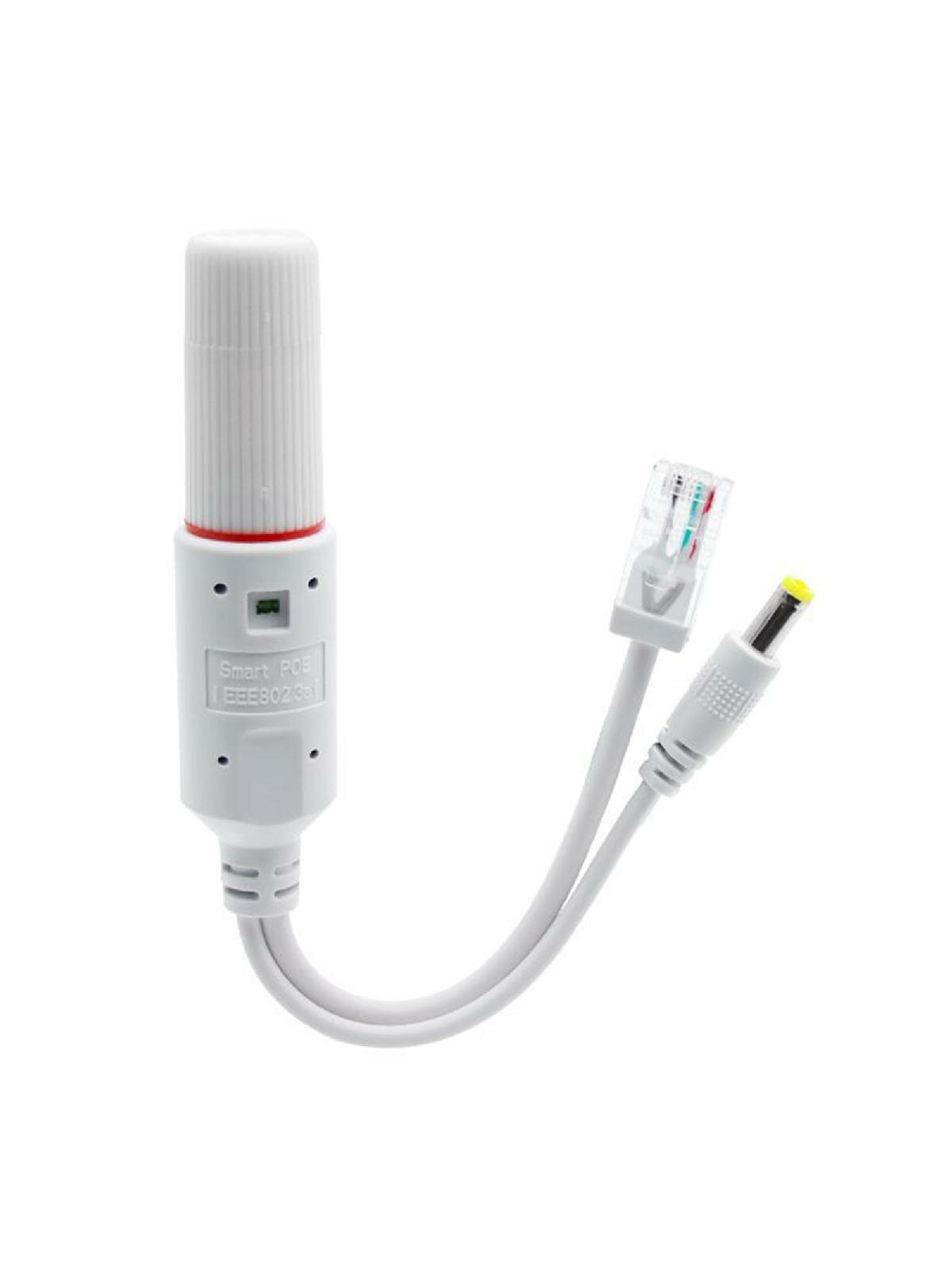 Сетевой адаптер-разветвитель PoE от 48 В до 12 В 10/100 Мбит / с для телефонов Voip