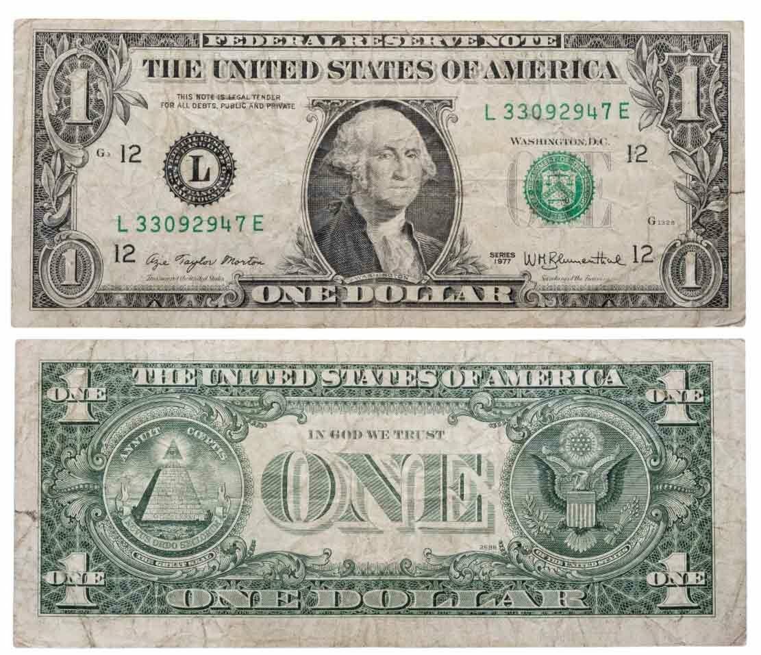 США 1 доллар 1977 L-Сан Франциско