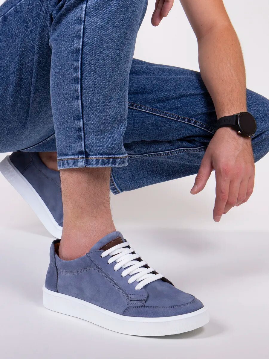 Кеды кожаные демисезонные