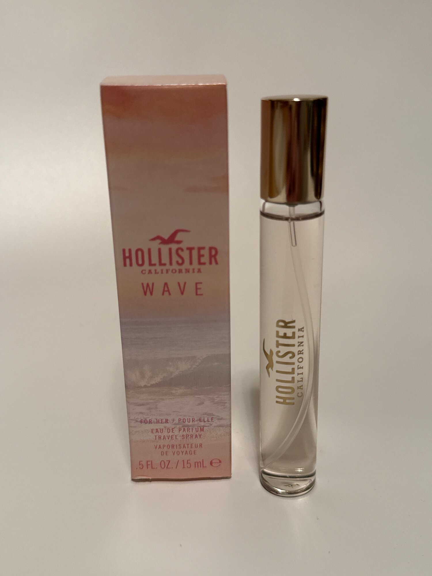 Hollister Wave FOR HER женская парфюмерная вода, 15 мл Миниатюра