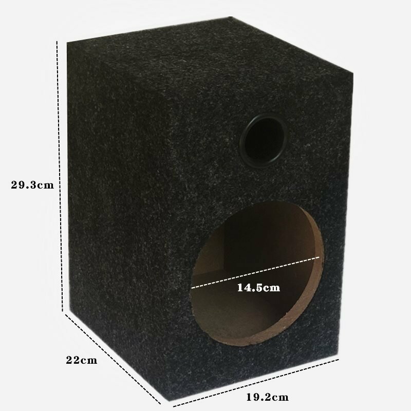 4-дюймовый 5-дюймовый 6inch 6.5inch 6x9inch динамик квадратная деревянная коробка, пустая коробка для дома, низкий динамик, шкаф для пробного динамика в автомобиле