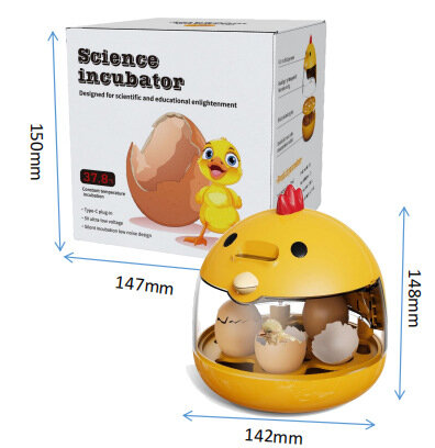 2025 Инкубатор Рутин Инкубатор Маленький Домашний Умный Инкубатор Инкубатор для Попугаев с Постоянной Температурой Подарок