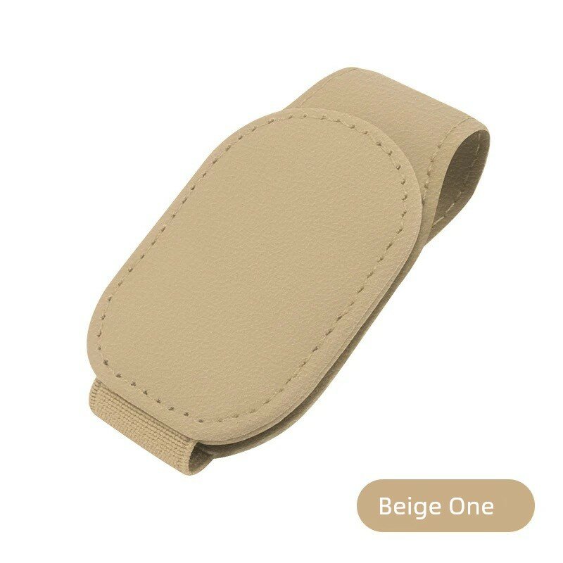 Держатель для очков в машину, многофункциональный зажим для очков в машину, кожаный органайзер для автомобиля,