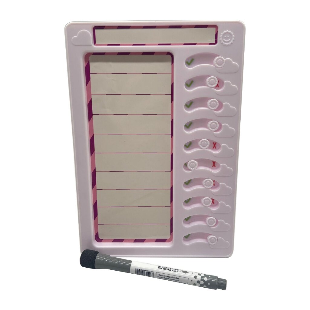 Доска для Рутинных Дел, Стираемый Список Дел, Доска Для Планирования Распорядка Дня, Доска Для Составления Расписания, Подарок