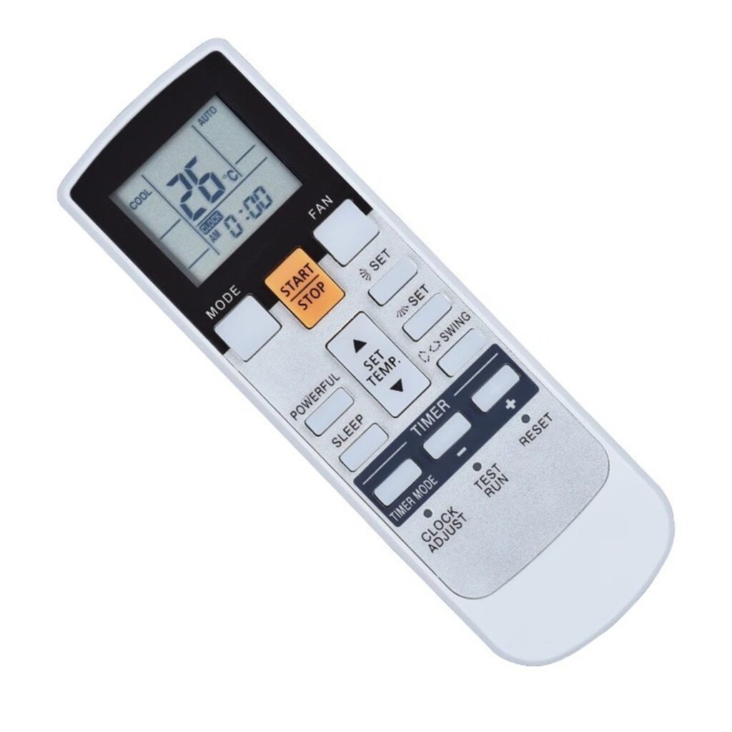 Контроллер кондиционирования воздуха Сменный контроллер с цифровым пультом дистанционного управления, подходящий для моделей кондиционеров AR-RAJ1E