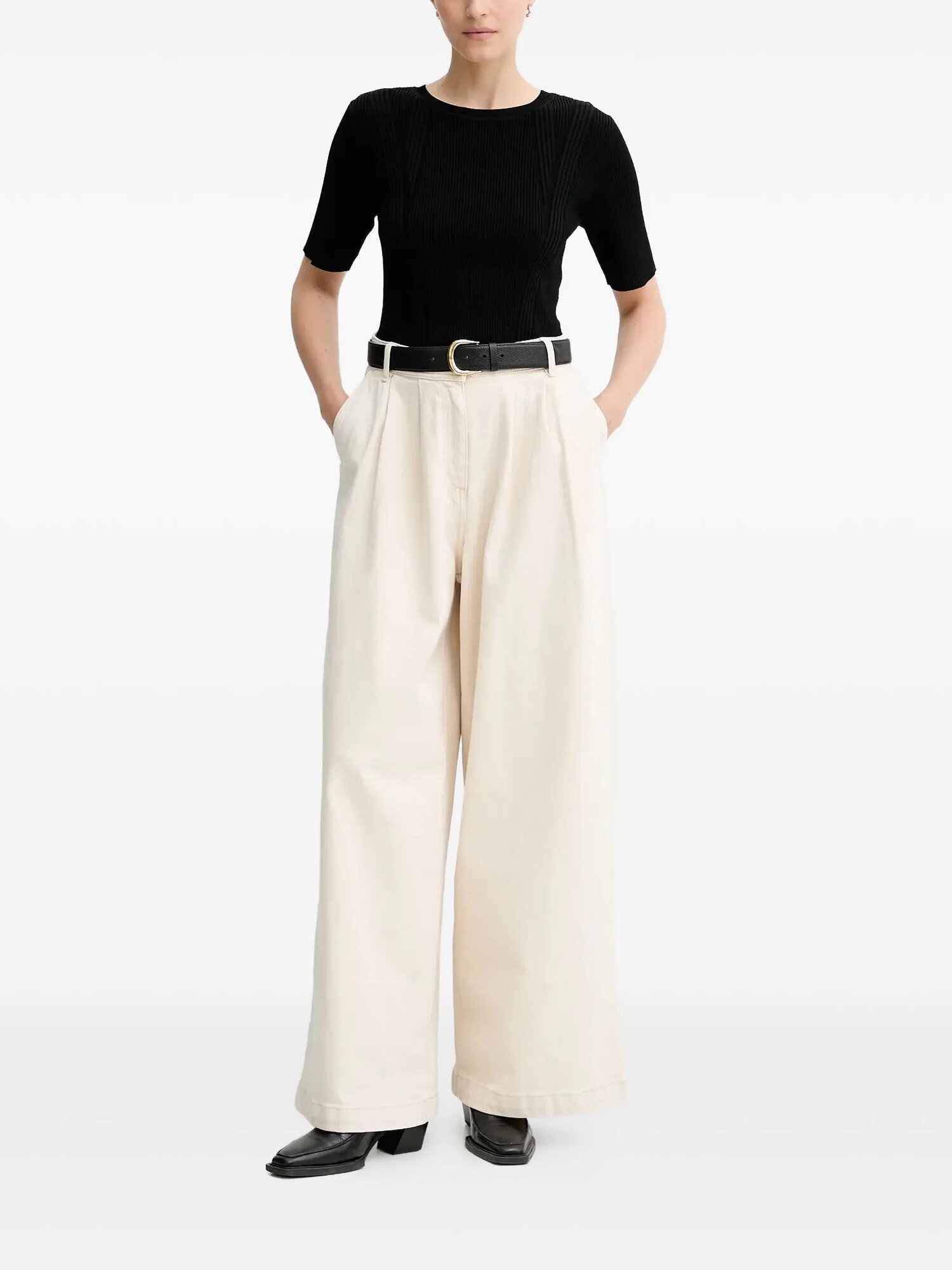 Джинсы широкие Sessun Wide leg jeans, размер 38 — фото 1