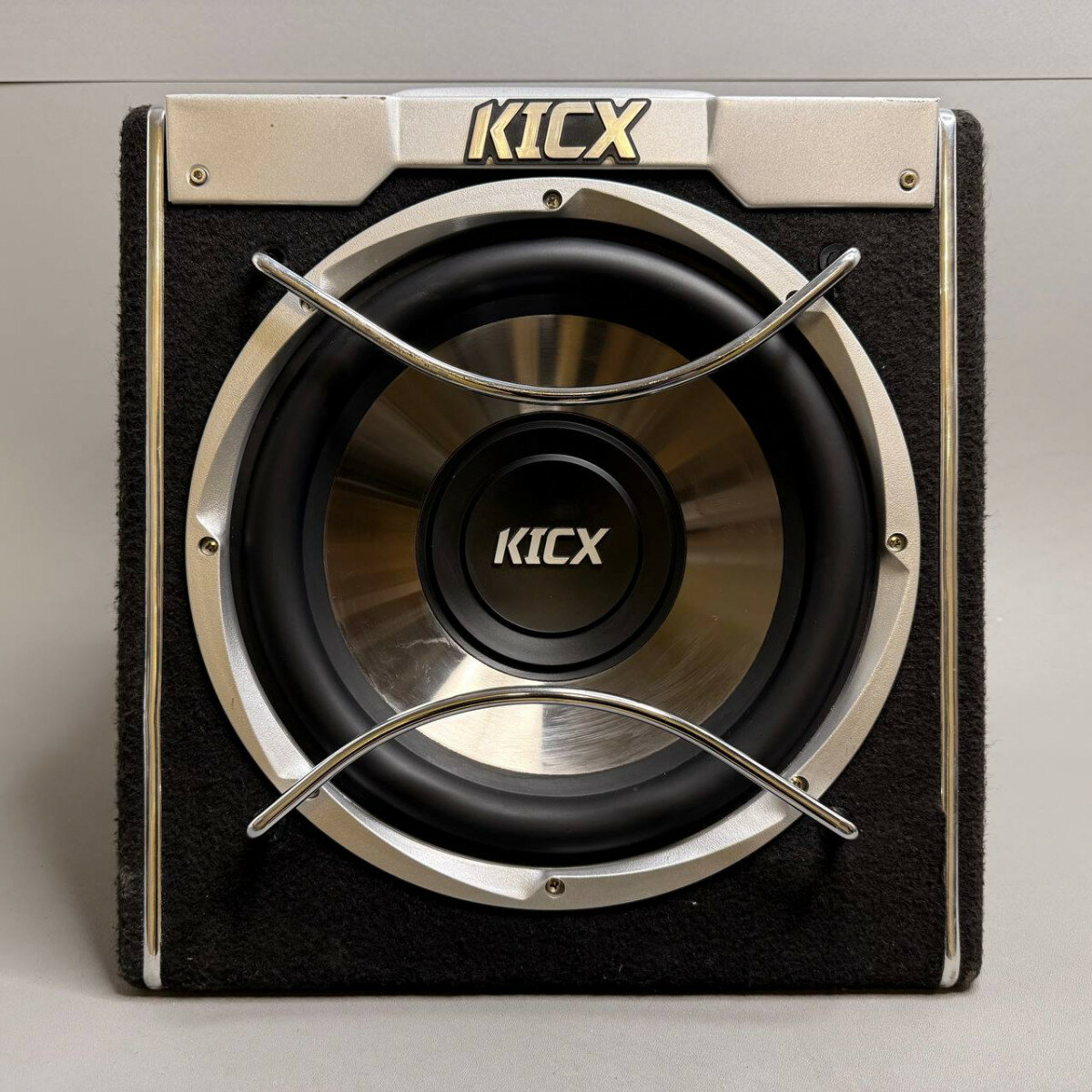 Сабвуфер автомобильный Kicx ICQ-301BXA, активный