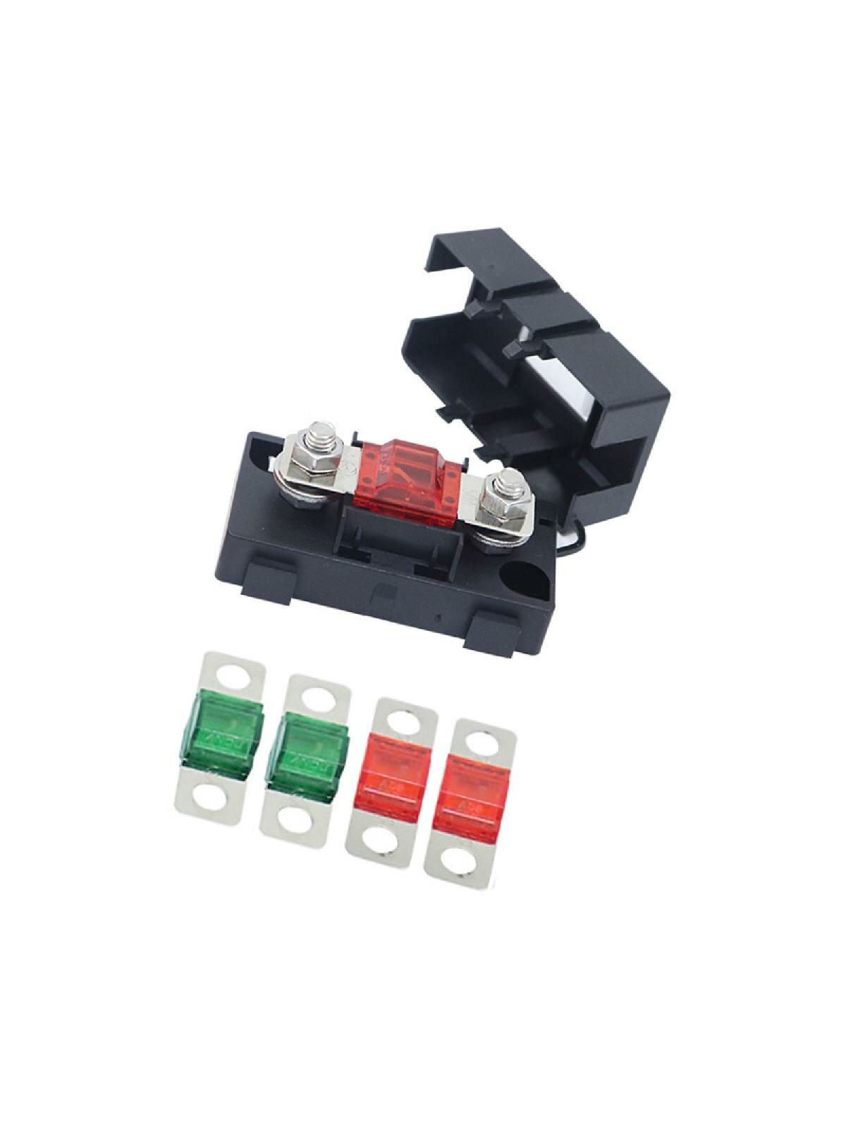 Автомобильный блок предохранителей с 2 частями предохранителей 30A / 50A каждая