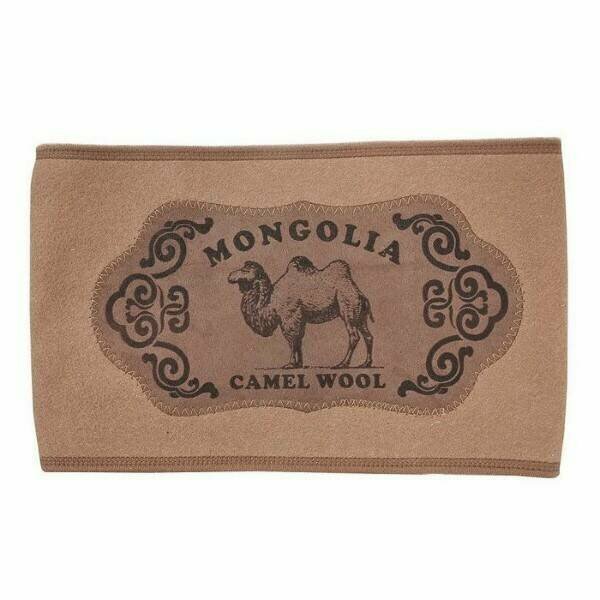 Пояс валяный Eurowool 100% верблюжья шерсть, размер 48